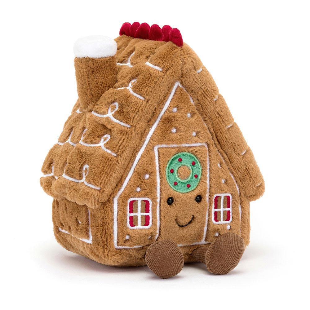 Jellycat Amuseables - Gingerbread House – The Little Toy Shop