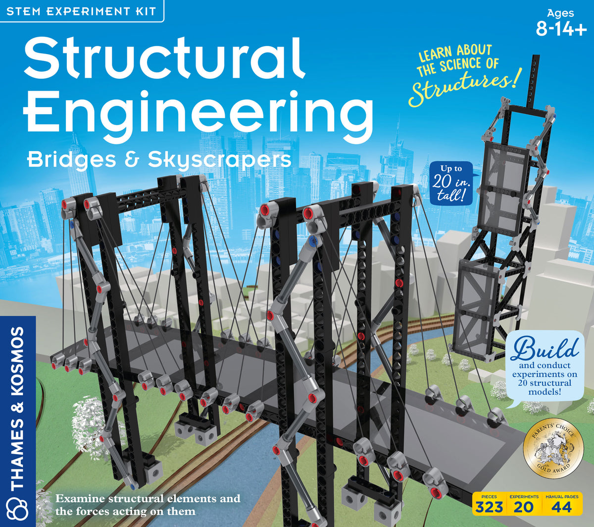 Thames & Kosmos - Structural Engineering: Bridges & Skyscrapers Kit ...