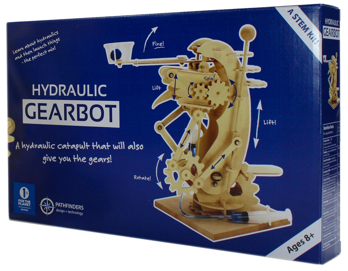 Pathfinders - Hydraulic Gearbot - STEM Kit – The Little Toy Shop