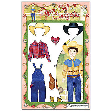 Paper Doll Cowboys by Enchantmints – The Little Toy Shop